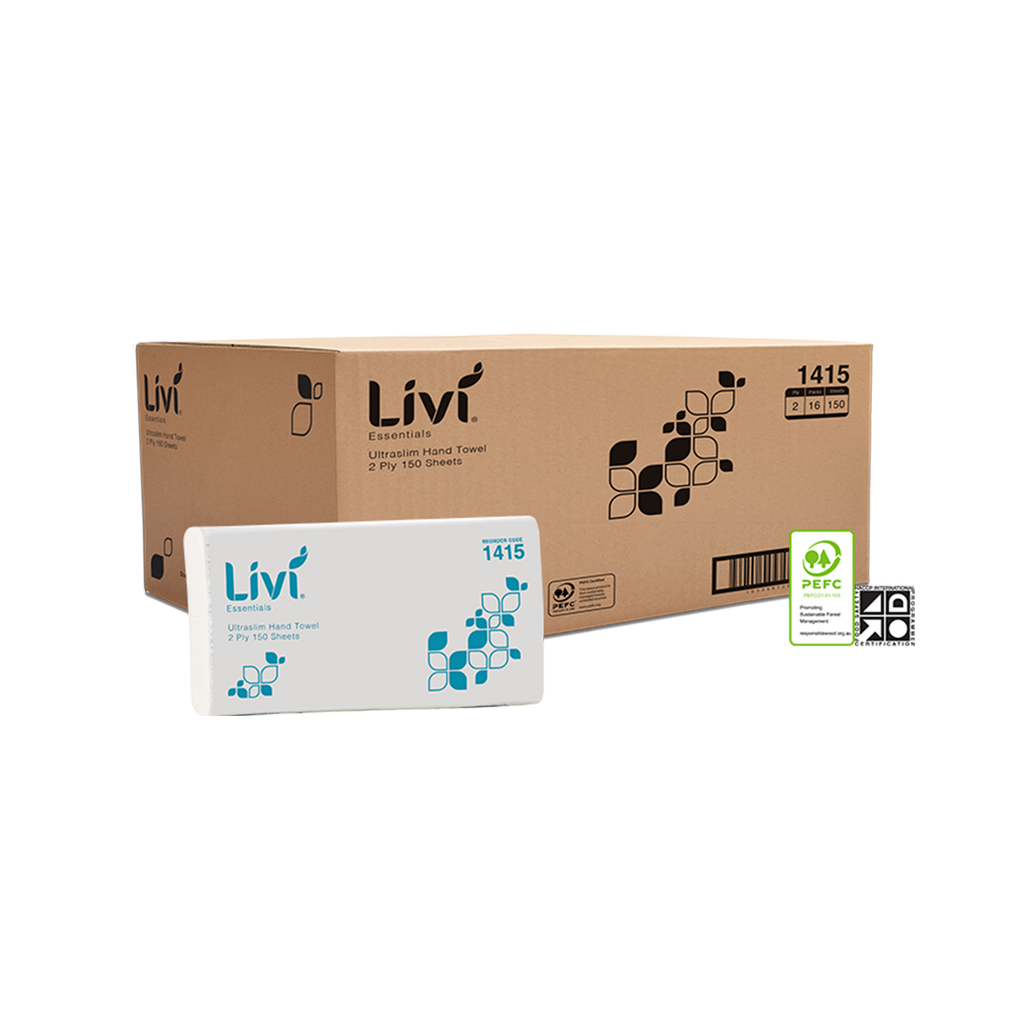 Livi Essentials Ultraslim Hand Towel | Hotel Hand Towels – Swisstrade